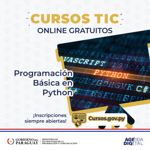 MITIC ofrece curso gratuito de programación básica en Python en el ...